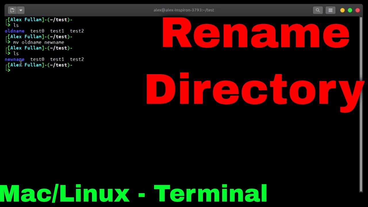 Learn How to Easily Rename a Directory in Linux