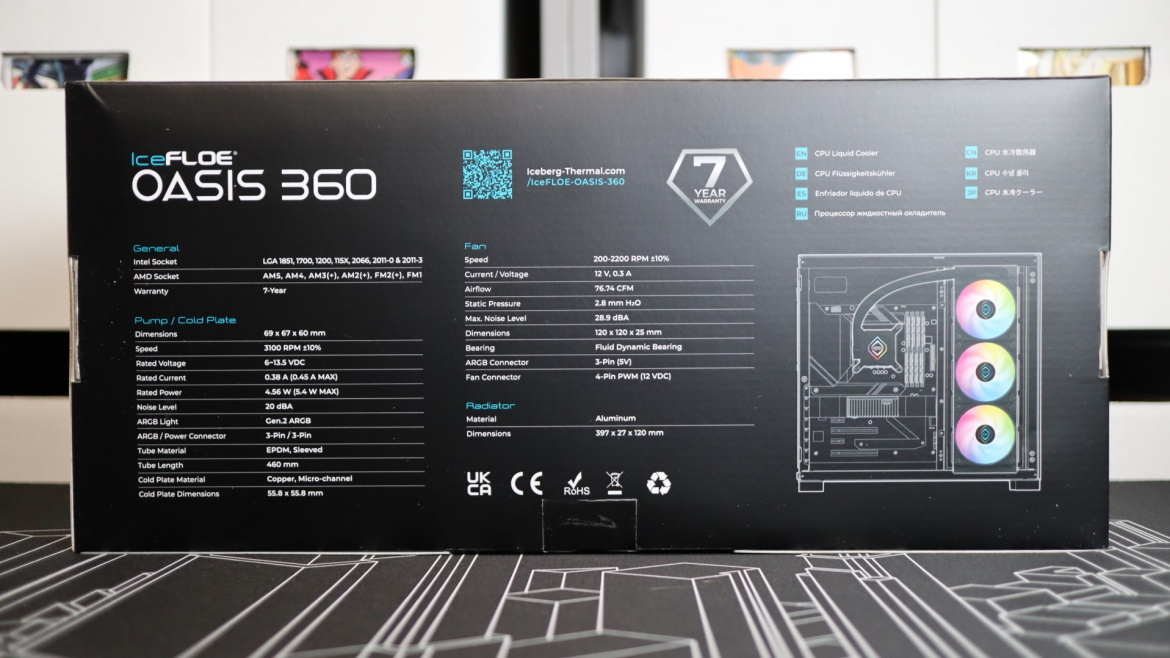 Iceberg Thermal IceFLOE OASIS 360 Liquid CPU Cooler Review ...