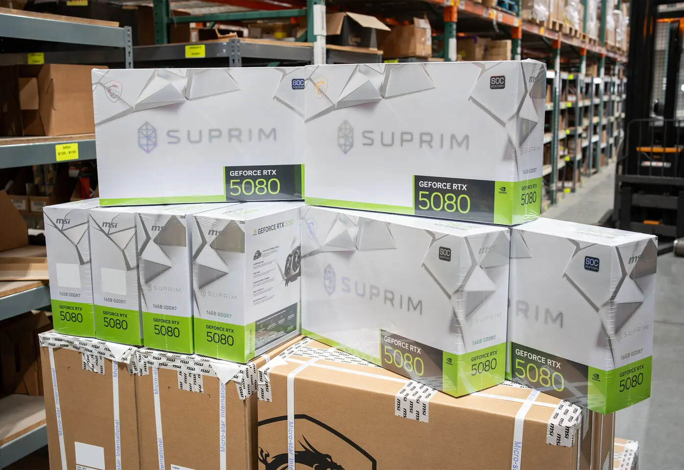 Newegg Sold Out Most NVIDIA RTX 50 Series GPUs in Just 5 Minutes ...